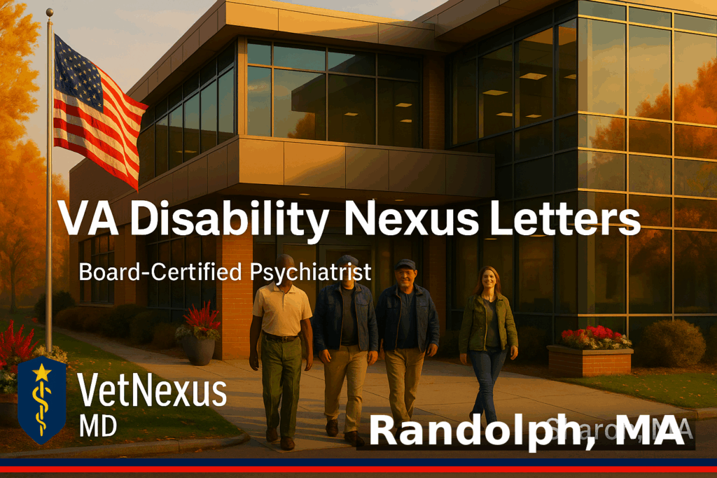 VA Disability Nexus Letters in Randolph, MA | VetNexusMD – VetNexusMD ...